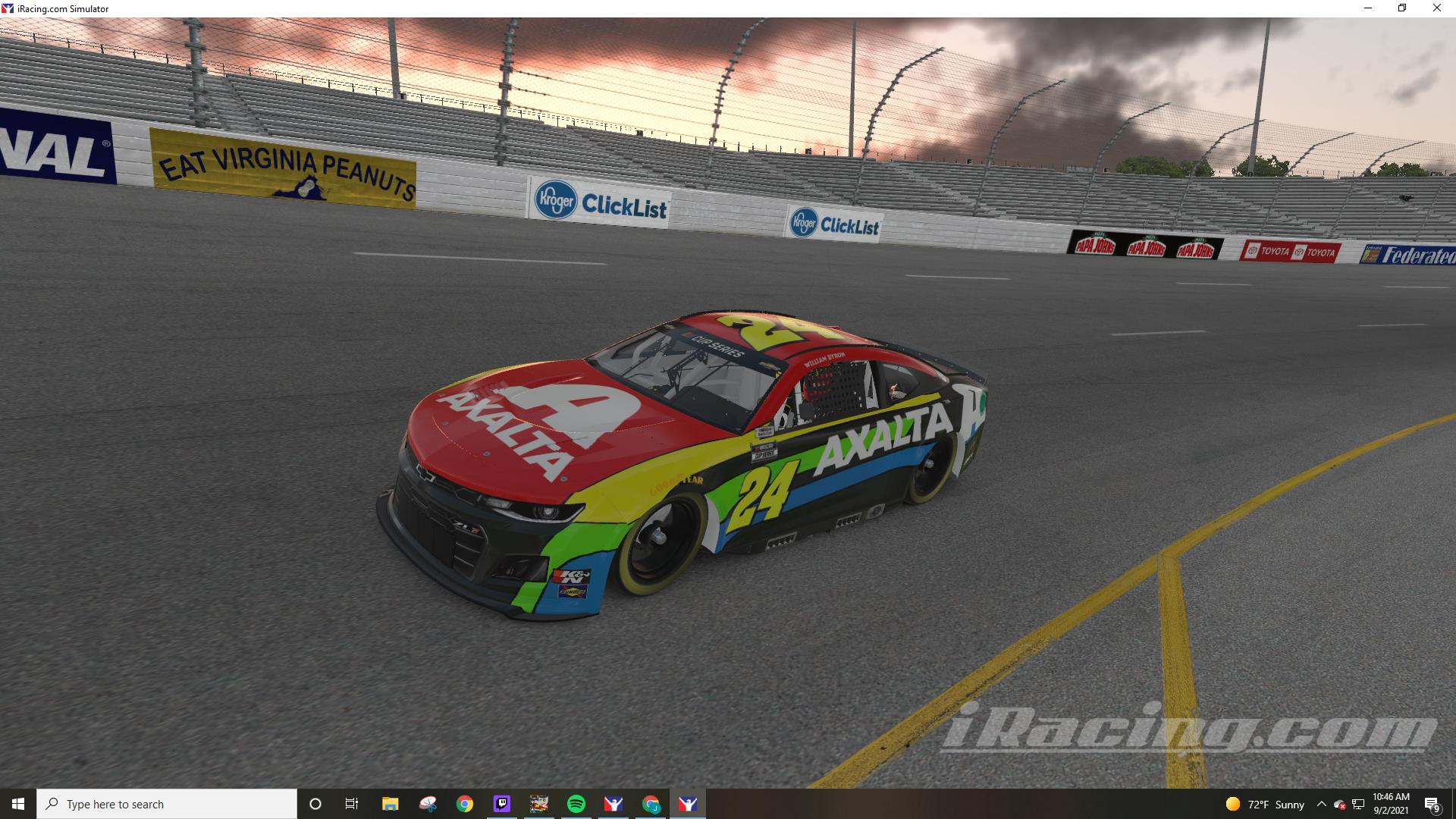 William Byron Axalta 2022 Concept car by John Dirugeris - Trading Paints