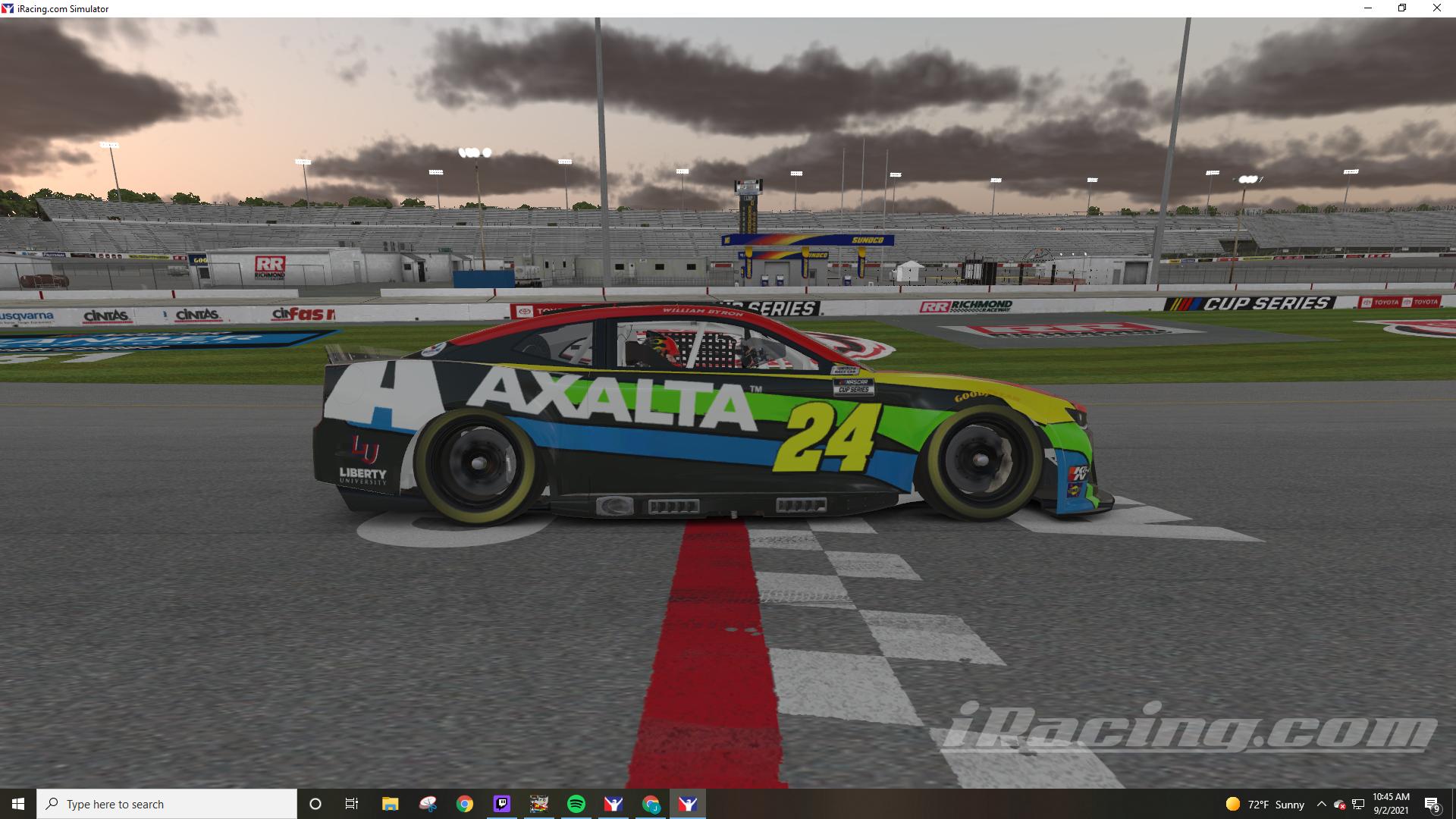 William Byron Axalta 2022 Concept car by John Dirugeris - Trading Paints