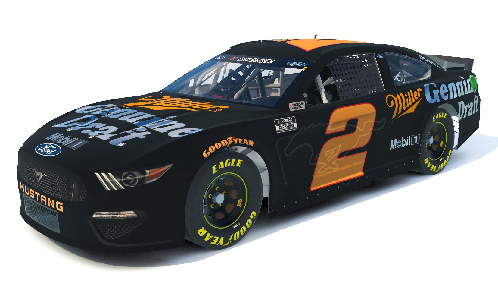 Blackout Series Rusty Wallace MILLER GENUINE DRAFT FORD by Corey H ...