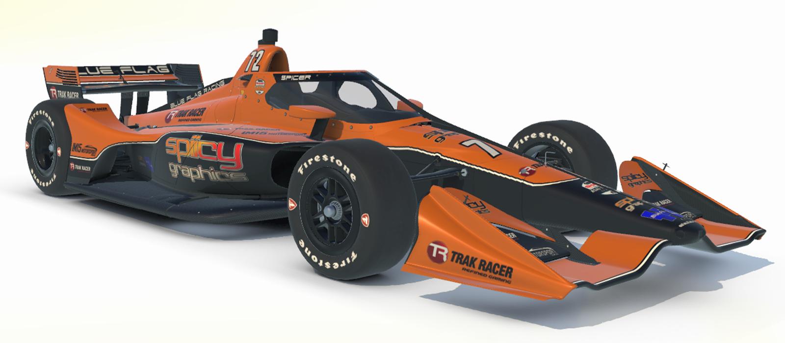 S. Spicer -Blue Flag Racing (Spiicy Graphics) - IndyCar by Sebastian ...