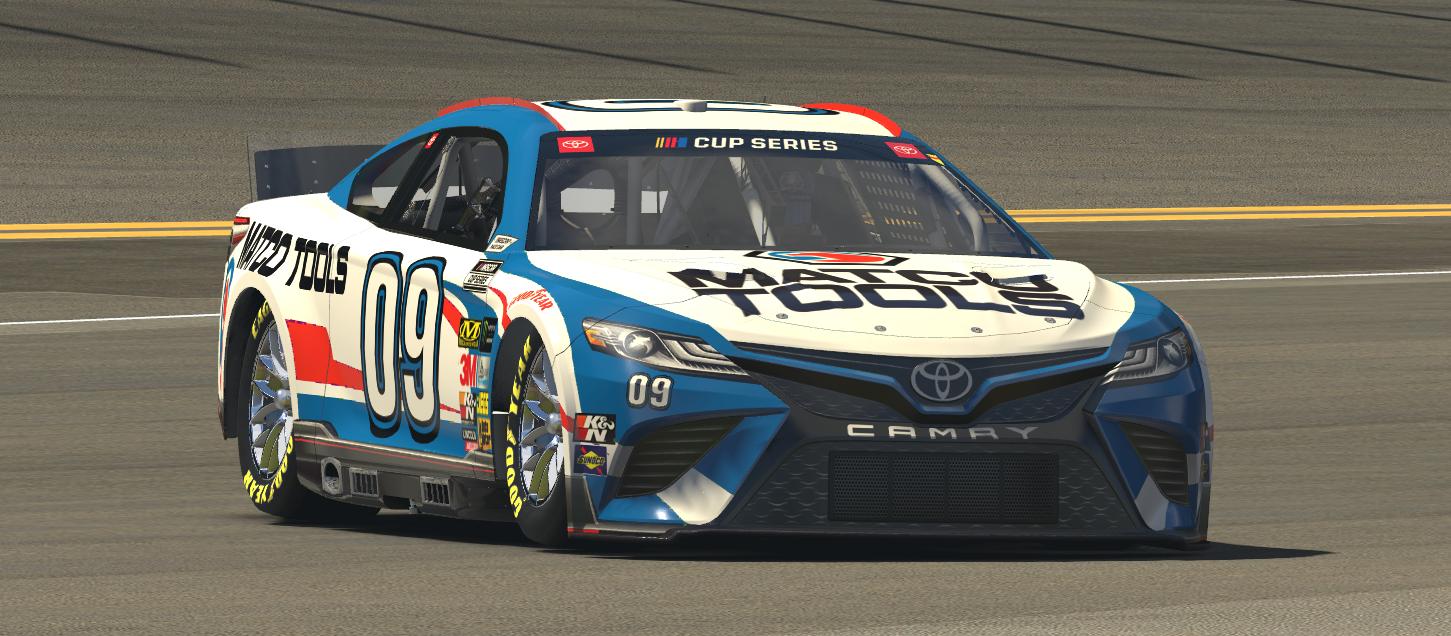 Matco Tools NGT Camry Red White Blue by Alan C. - Trading Paints