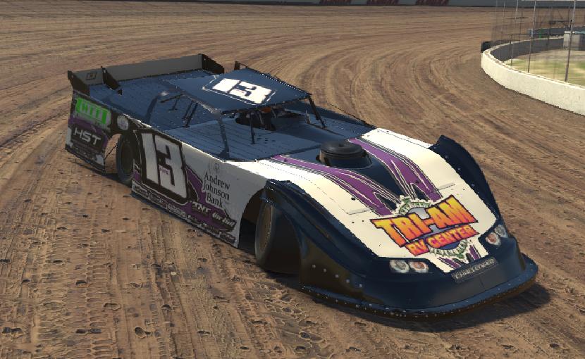 Conner Pate #13 Crate Late Model Replica by Conner J Pate - Trading Paints