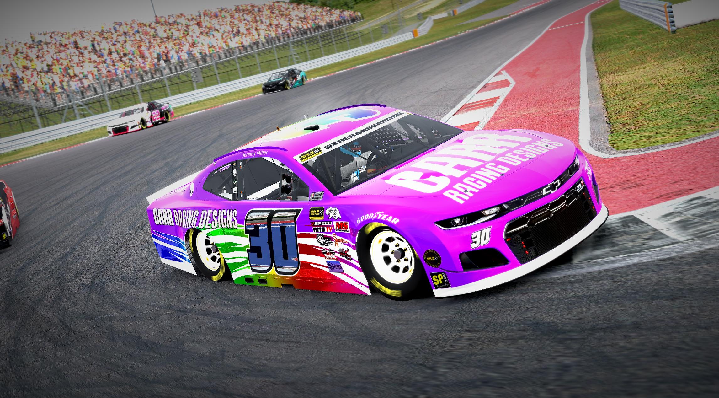 Jeremy Miller RSR 27 Playoffs by Zach Carr - Trading Paints