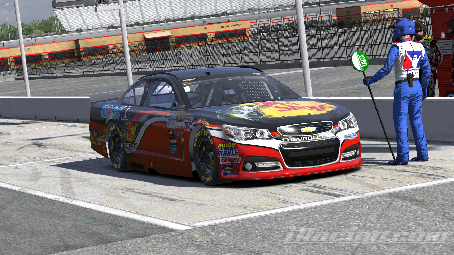 #14 Tony Stewart Bass Pro Shops 2015 by Udo Washeim - Trading Paints