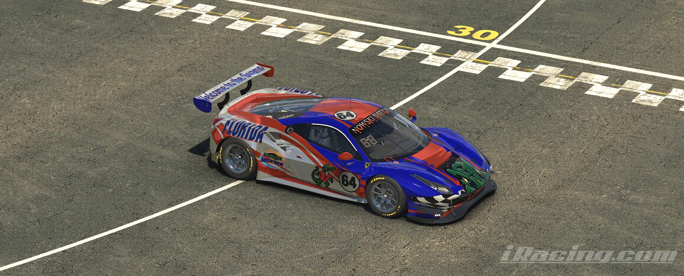FL GATORS FERRARI by Scott Snodgrass - Trading Paints