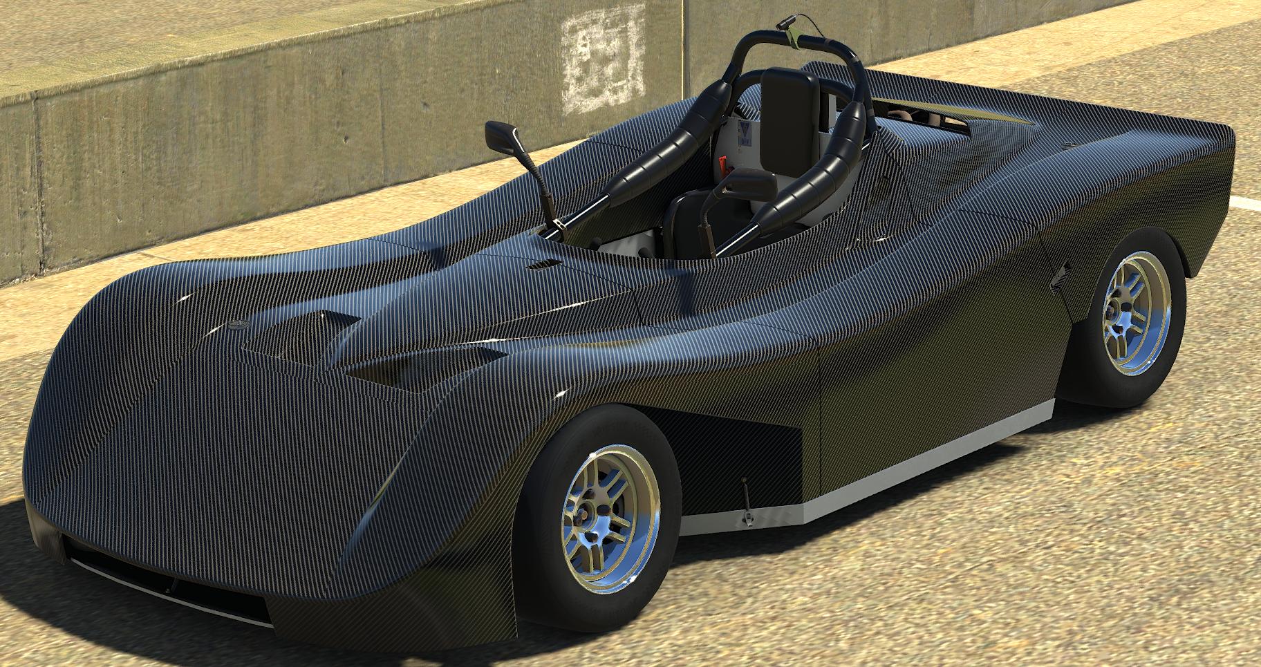 Carbon Fibre Spec Racer Ford by Cameron Dance - Trading Paints