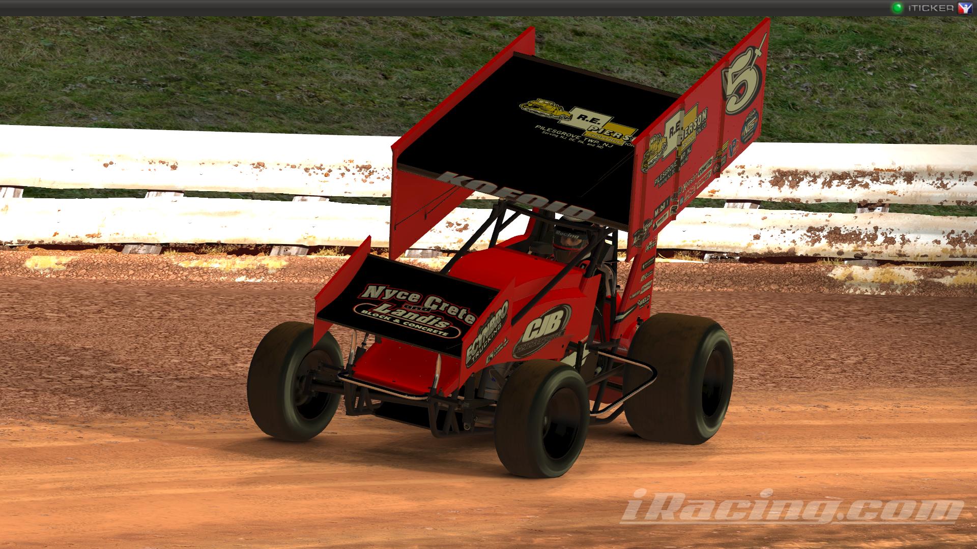 Buddy Kofoid #5x CJB Motorsports V2 2021 FloRacing All Star Circuit of ...