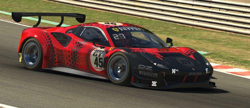 Ferrari EVO GT3 GT Modificata Red by Christopher Smith42 - Trading Paints