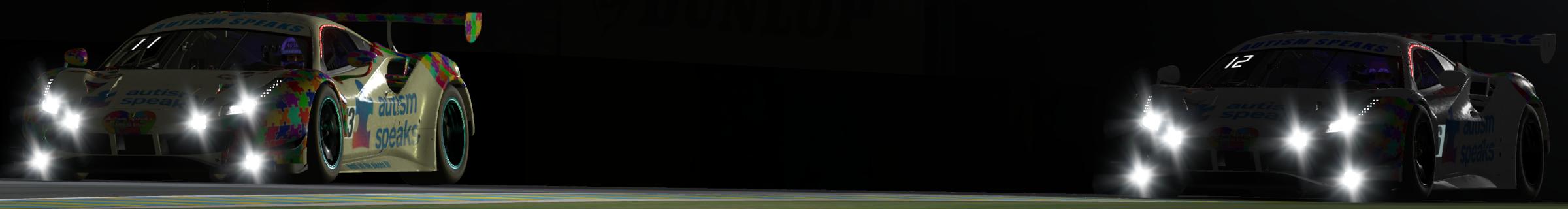 Autism Speaks Ferrari EVO GT3 by Todd Schwarz - Trading Paints