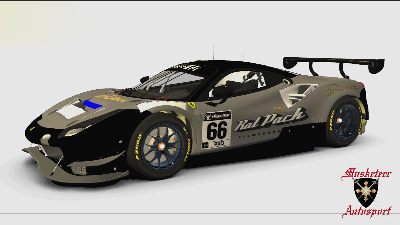 Rat Pack Ferrari 488 GTE Evo 2020 by Scott Leitner2 - Trading Paints