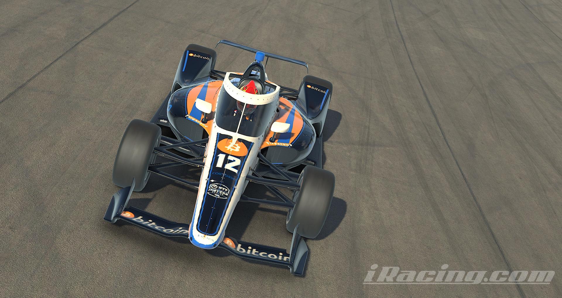 Dallara IR18 IndyCar Coinbase Bitcoin Bitcar by Chance Campbell ...