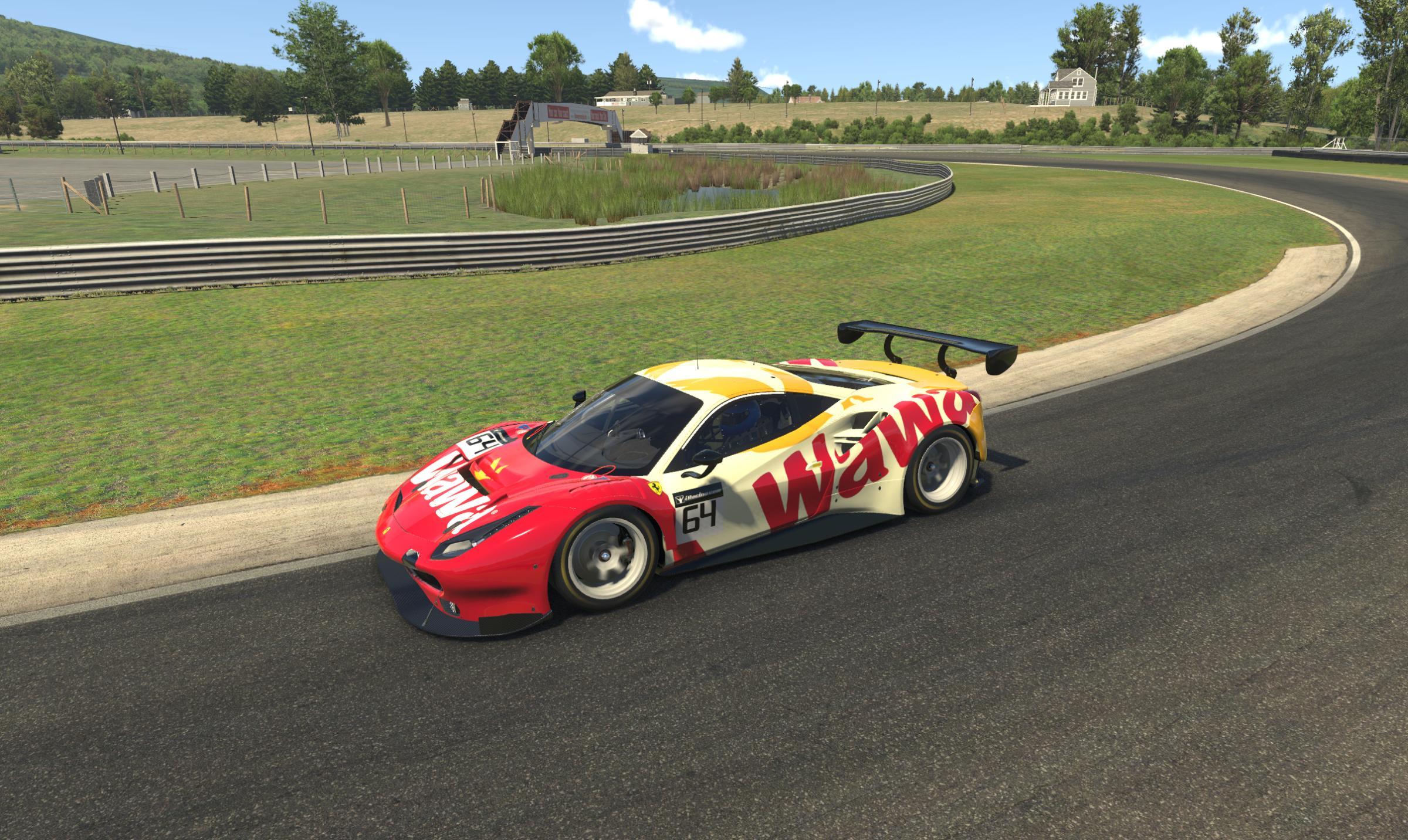 Wawa Ferrari 488 Evo GT3 by Evan D'Andrea - Trading Paints