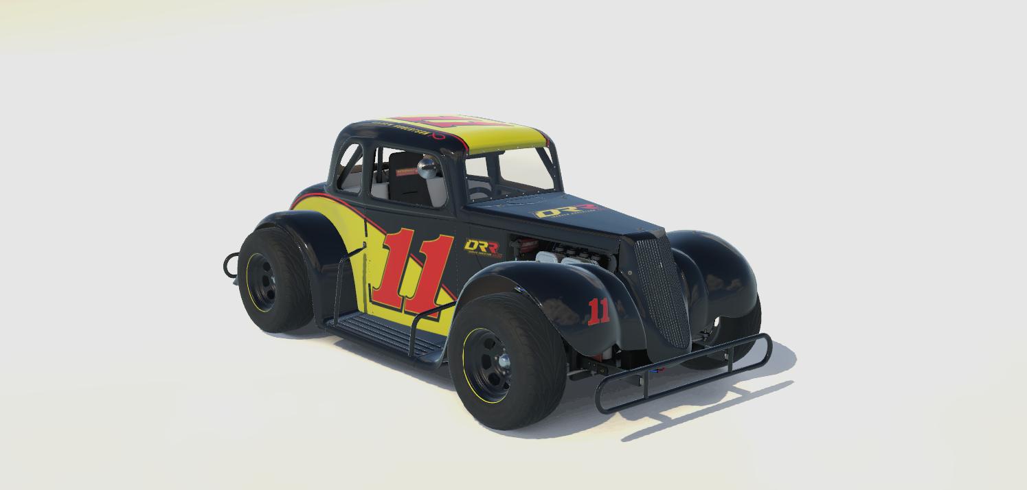 Darren Robertson #11 Legends Car by David Polenz - Trading Paints