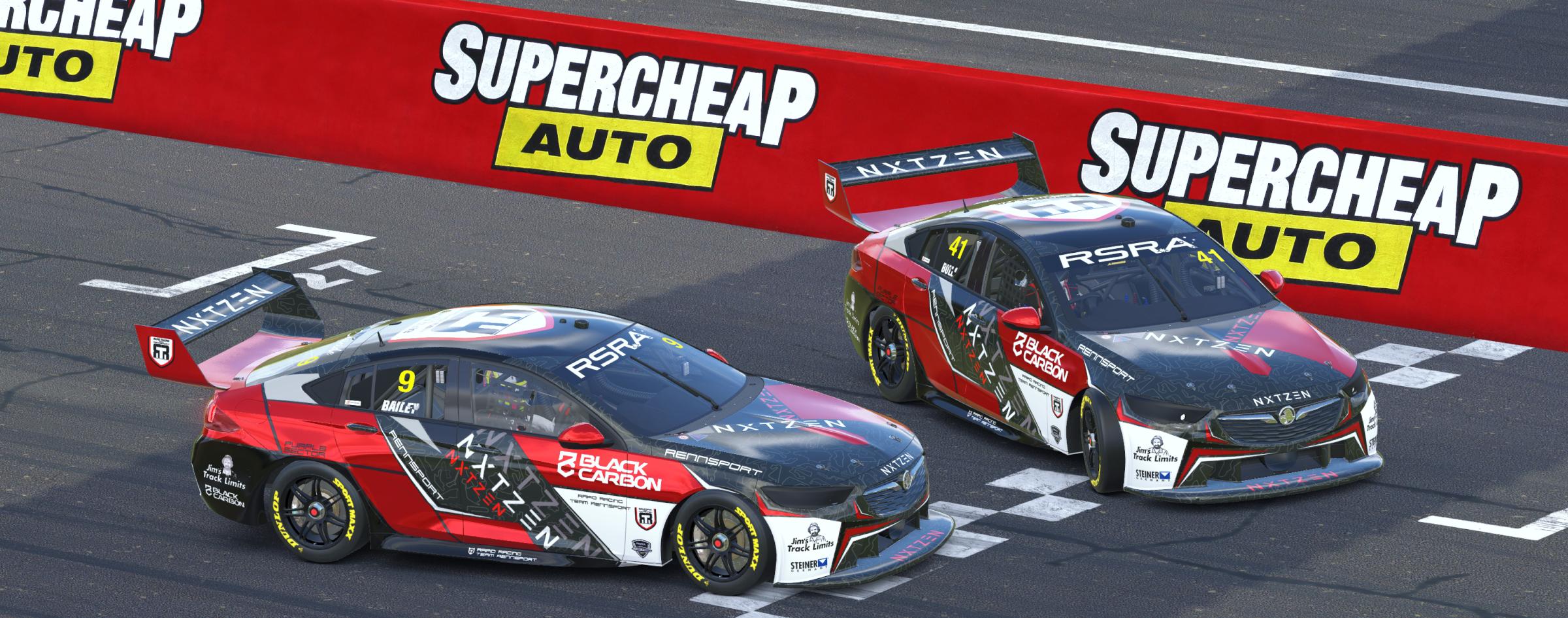 Rapid Racing Team Rennsport Nextzen Supercars 2021 by Lachlan Bruce ...