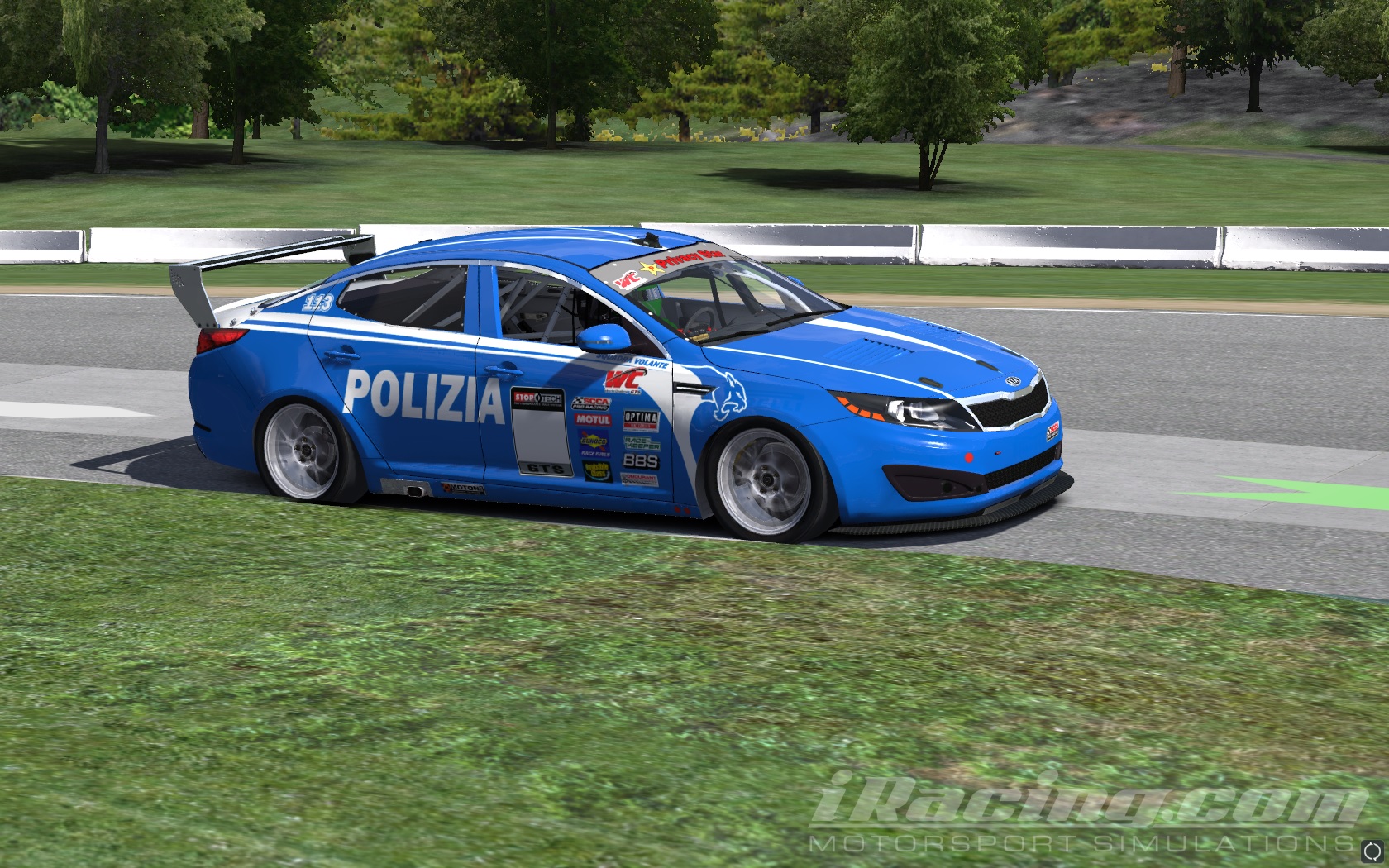 Kia Optima Polizia Italiana by Antonello Valentino - Trading Paints