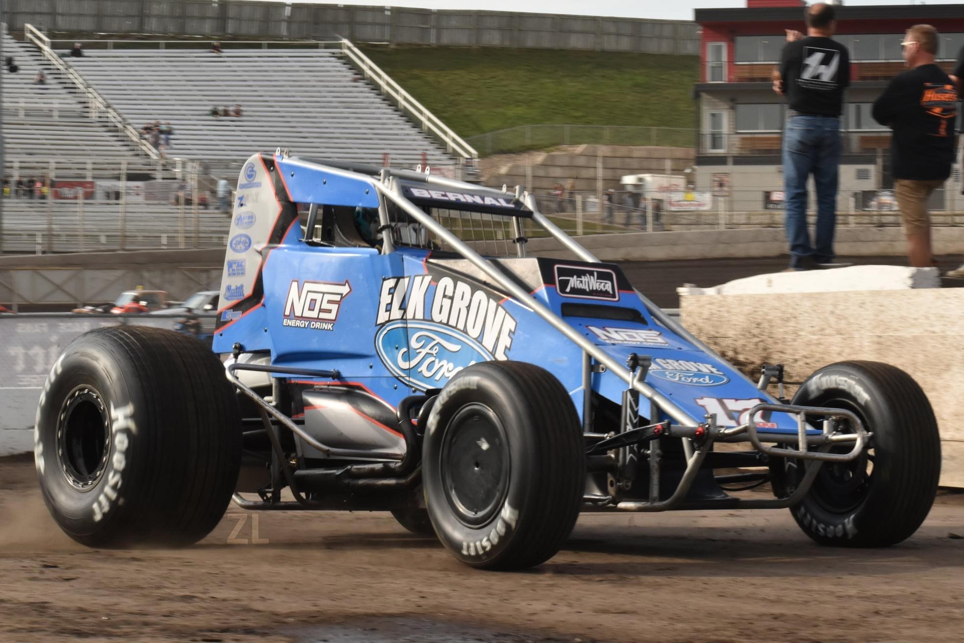 Ryan Bernal #17W USAC Amsoil National Sprint Car (No Numbers) by Koleton Anderson - Trading Paints