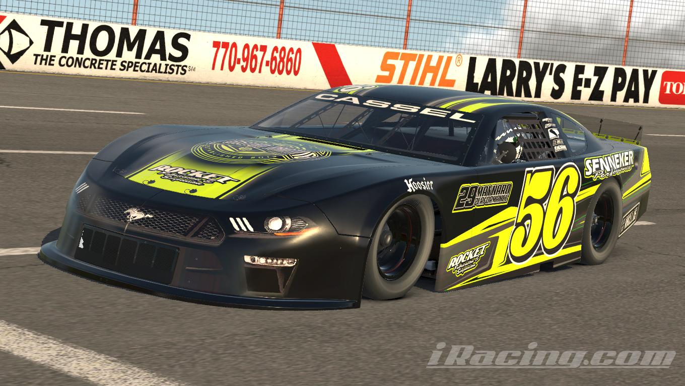 Ryman Cassel - CB Custom Painting Mustang by Mark Welch - Trading Paints