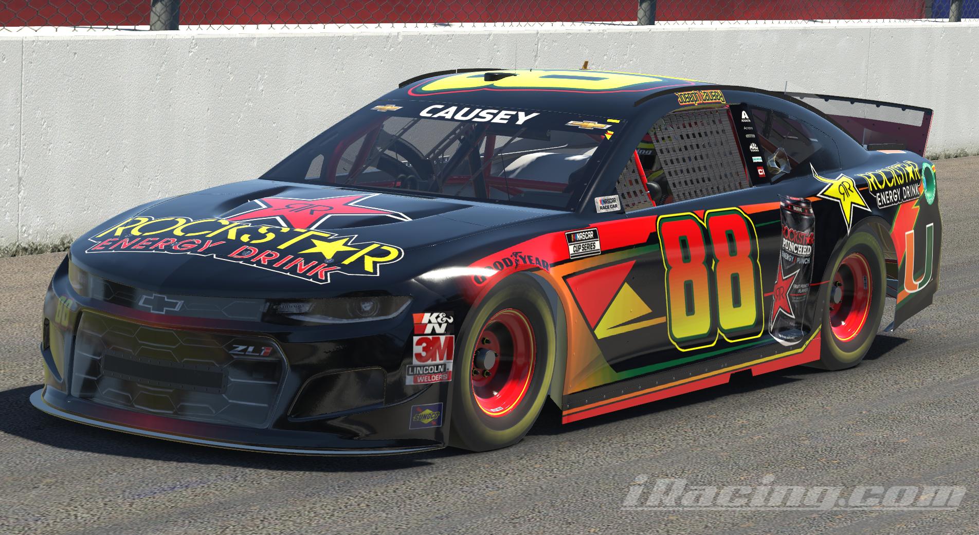 Joseph Causey 2021 NASCAR Cup Series Camaro by Manix Furqueron ...