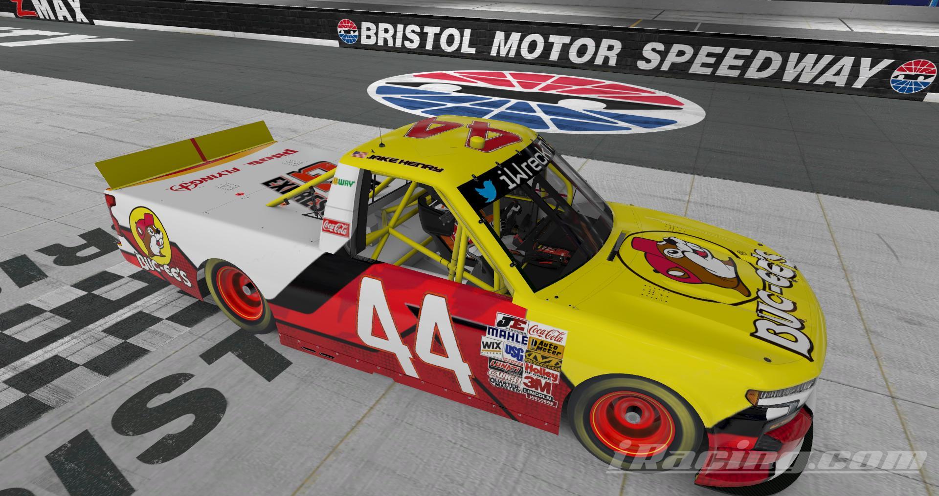 Buc-ees #44 NUMBERED Silverado Truck by Jake Henry - Trading Paints