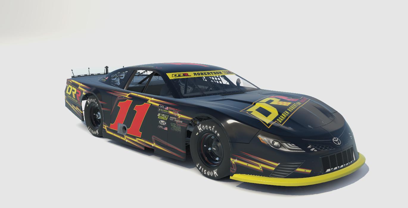 Darren Robertson Racing #11 2022 Super Late Model by David Polenz ...