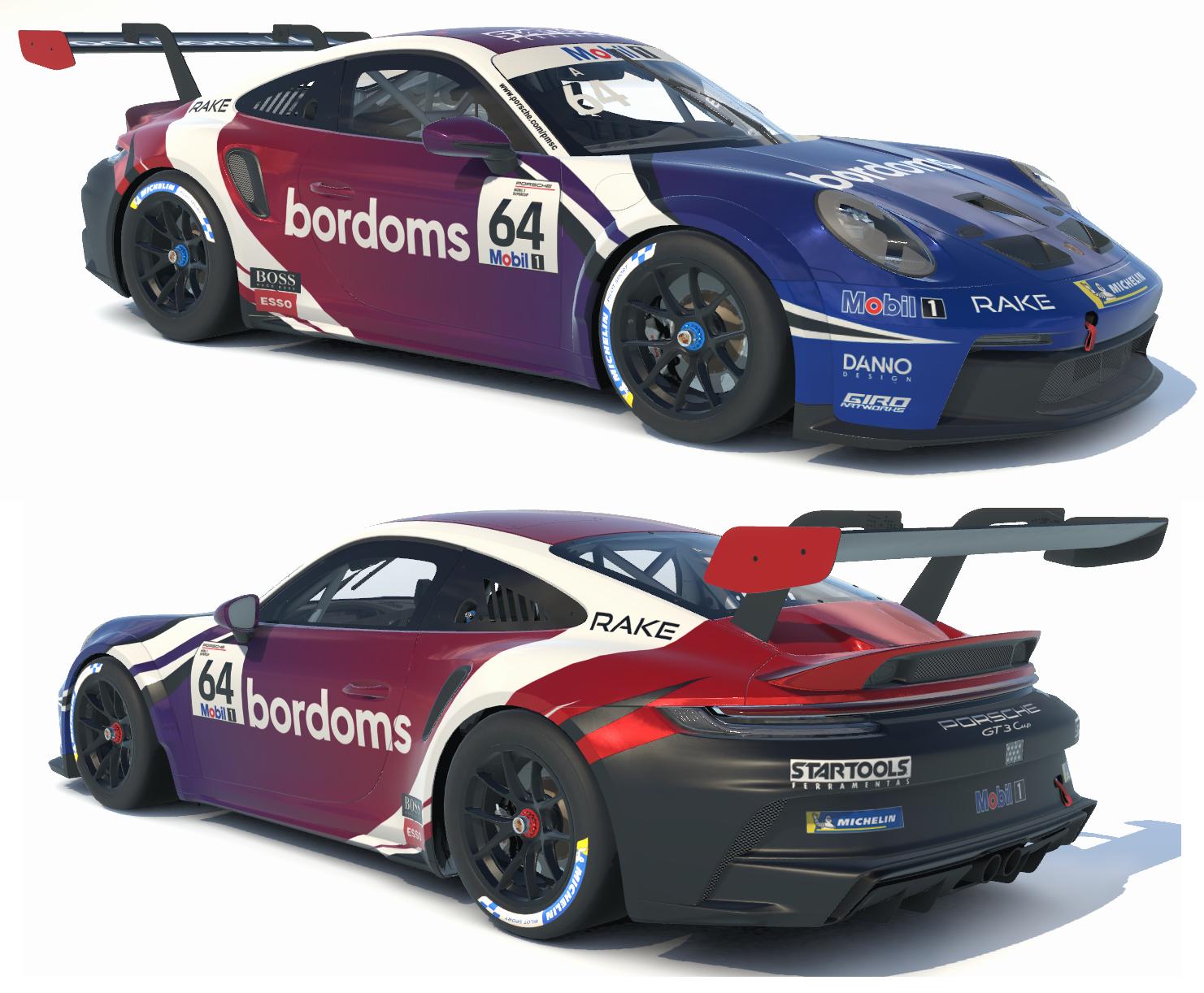Bordoms Snow Schatten | Porsche 911 (992) GT3 Cup by Danilo Vaz ...