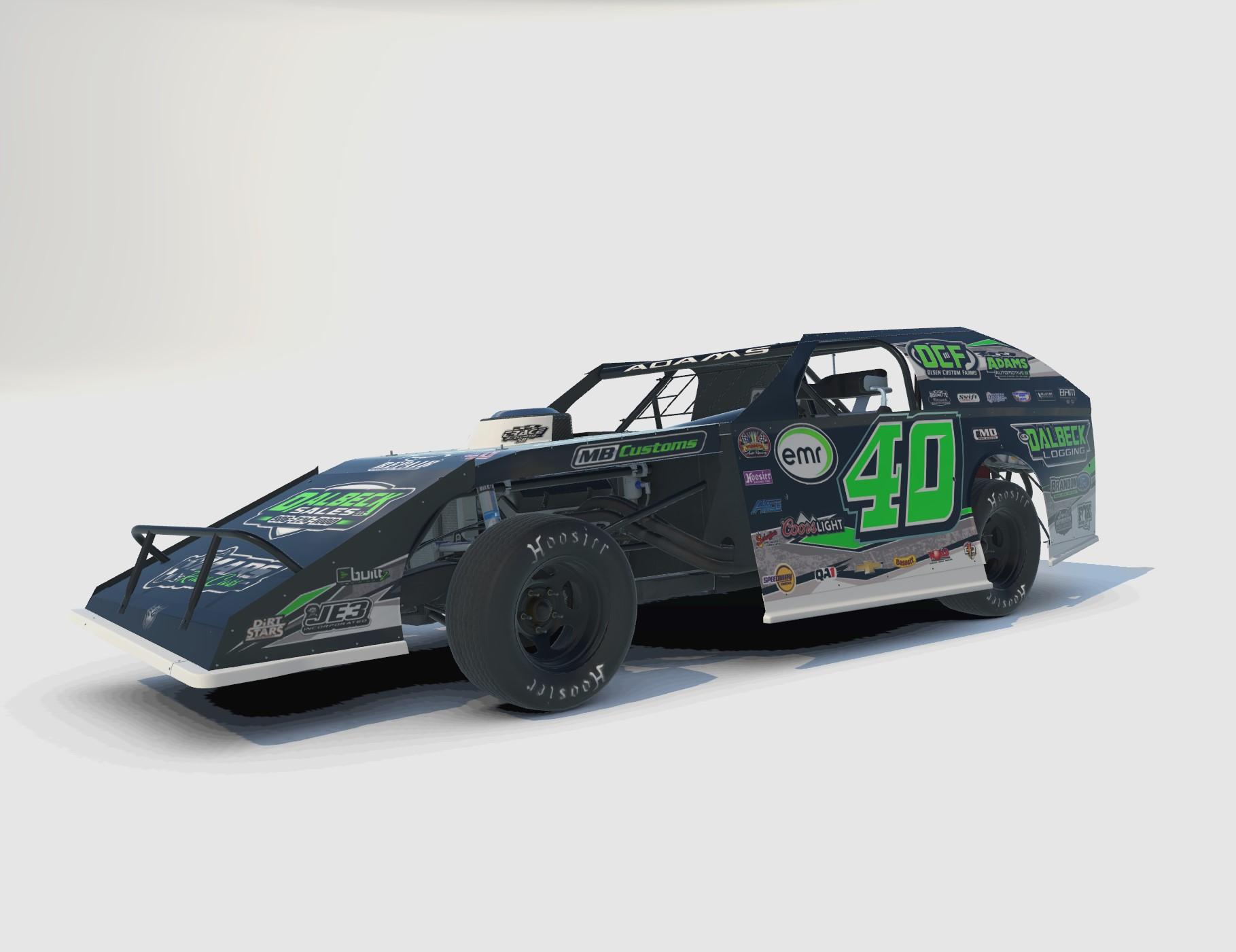 Kevin "Buzzy" Adams 2021 40 by Jody W. - Trading Paints