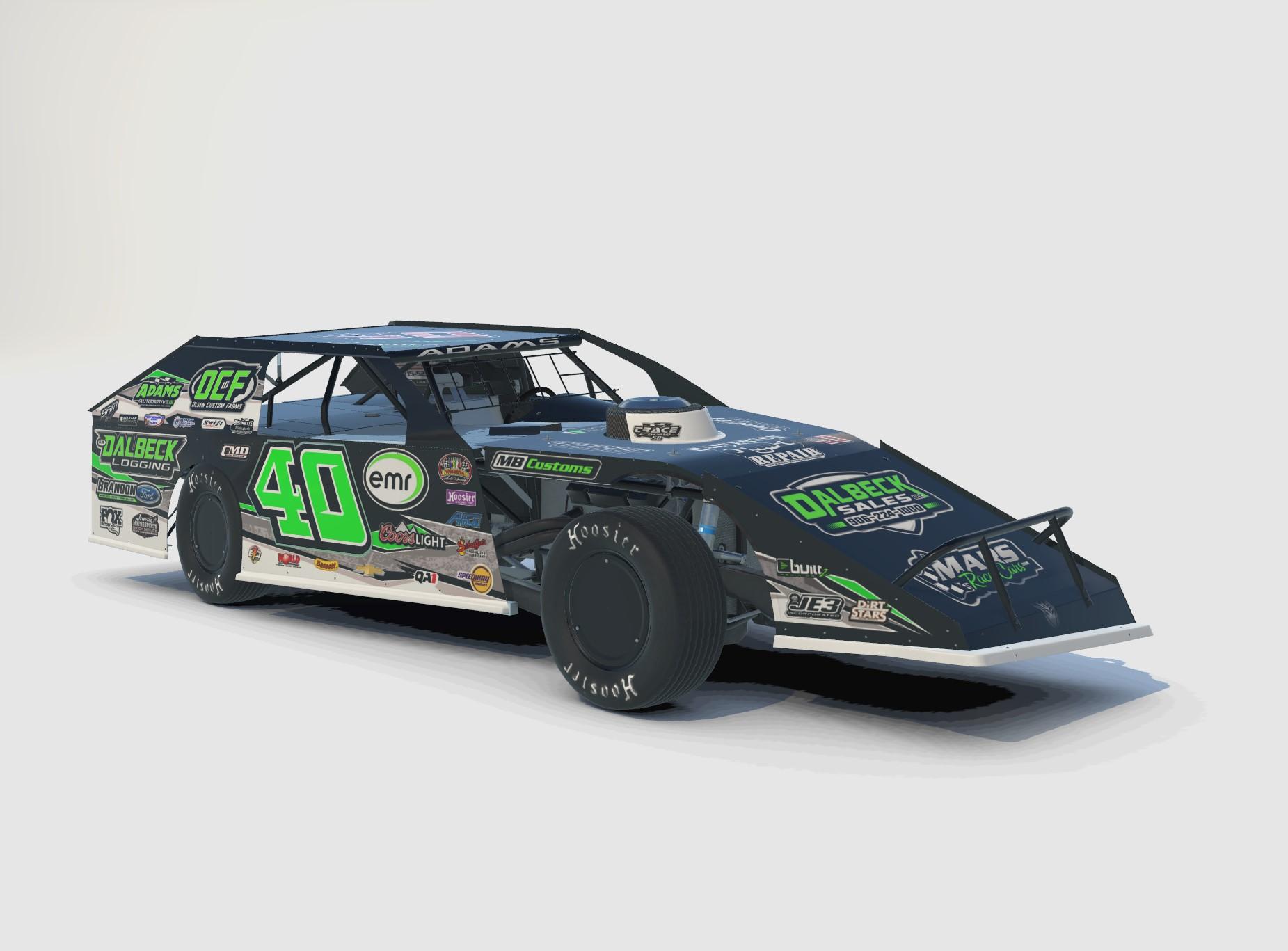 Kevin "Buzzy" Adams 2021 40 by Jody W. - Trading Paints