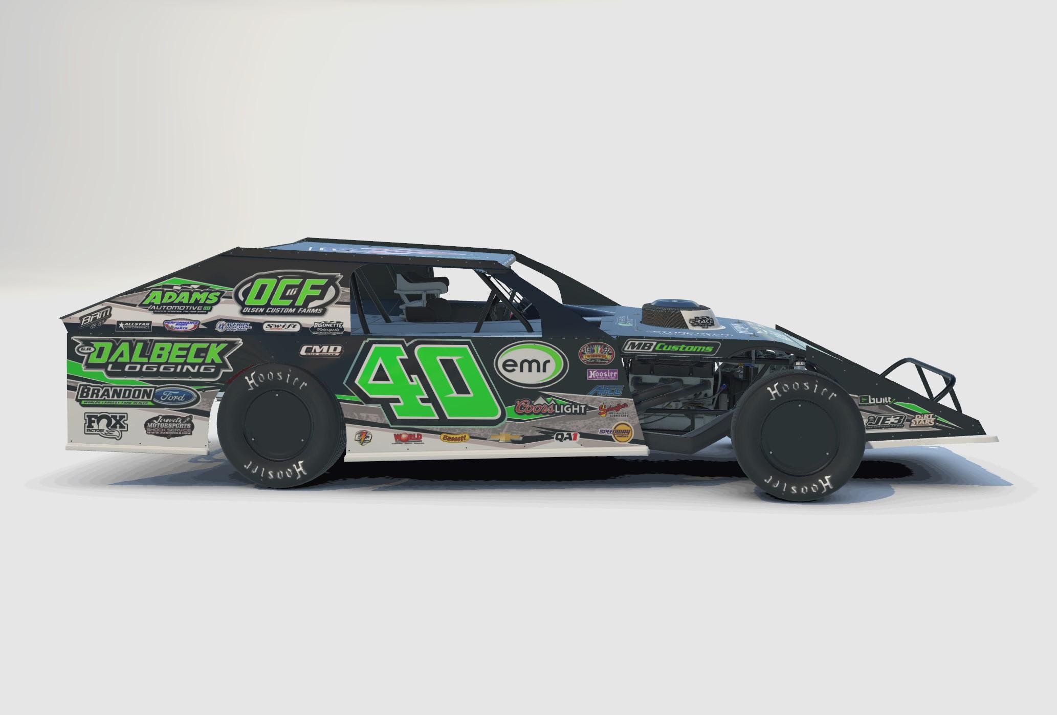 Kevin "Buzzy" Adams 2021 40 by Jody W. - Trading Paints