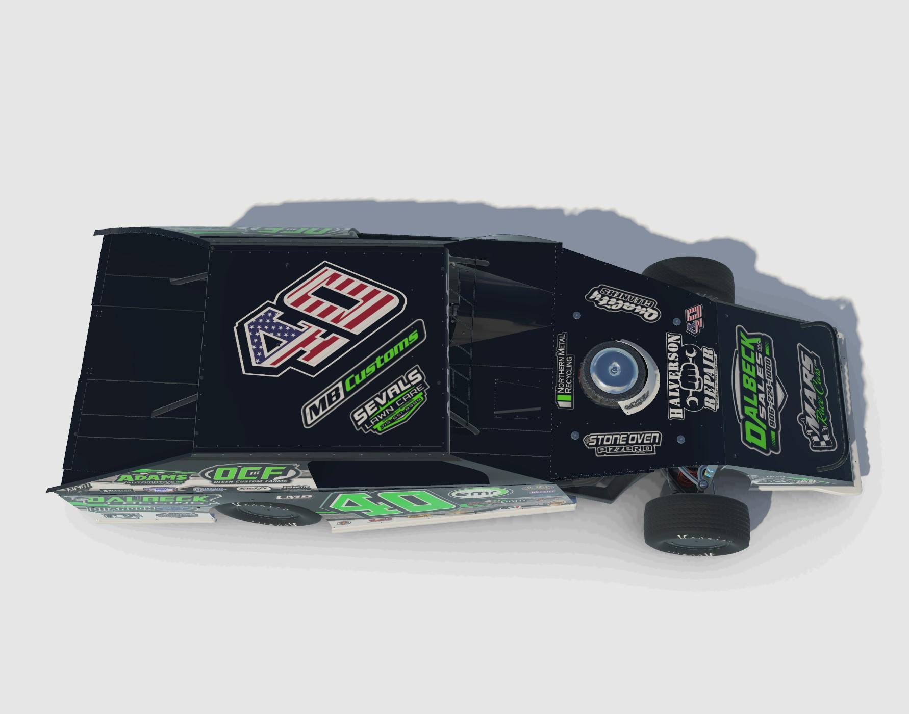 Kevin "Buzzy" Adams 2021 40 by Jody W. - Trading Paints