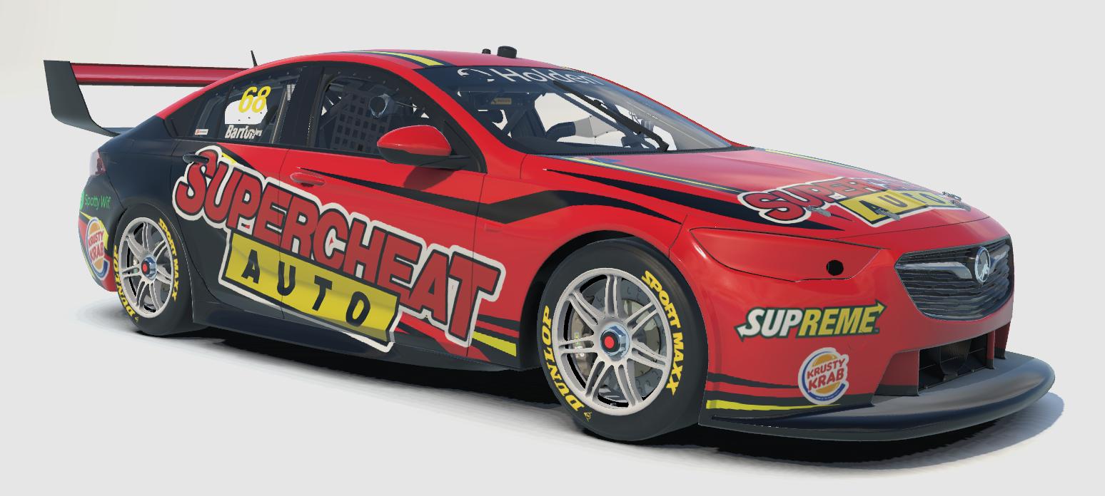 Supercheat Auto - Fictional Parody Sponsor by Jon Barton - Trading Paints