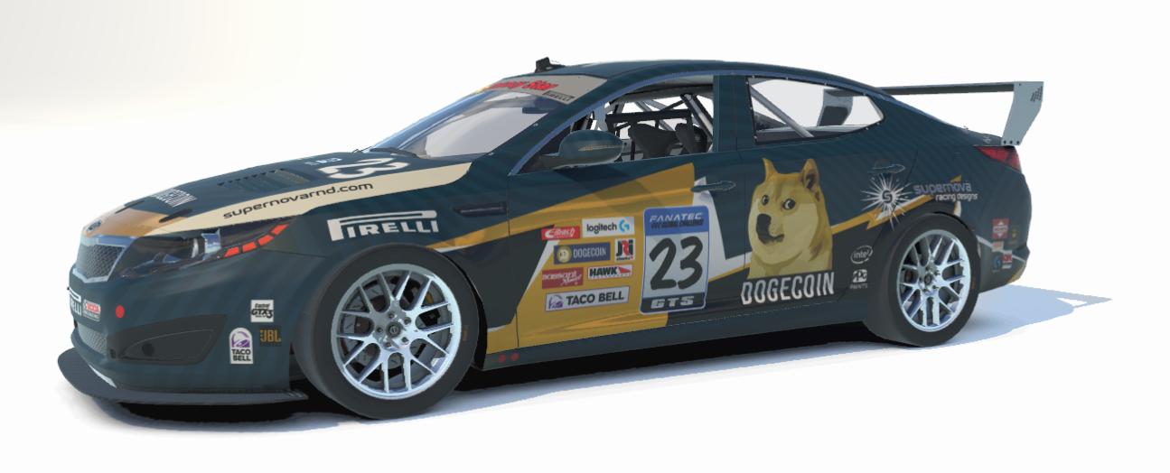 Dogecoin Kia Optima by Austin Rahn - Trading Paints