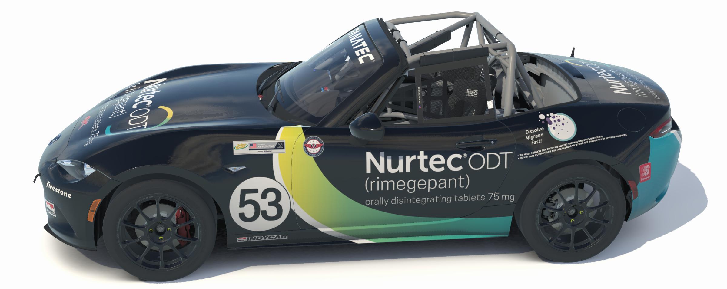 Nurtec ODT (rimegepant) MX-5 by Patrick Smith12 - Trading Paints