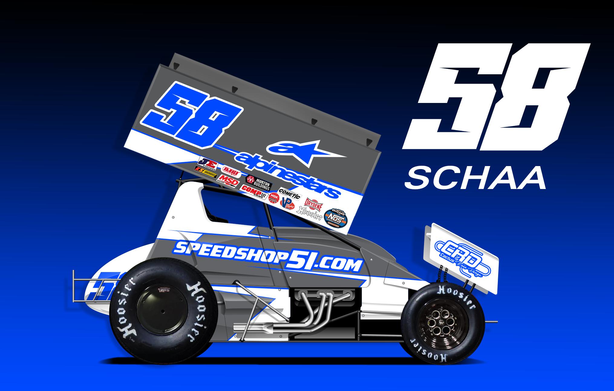 2021 Carson Schaa Sprint Car by Koleton Anderson - Trading Paints