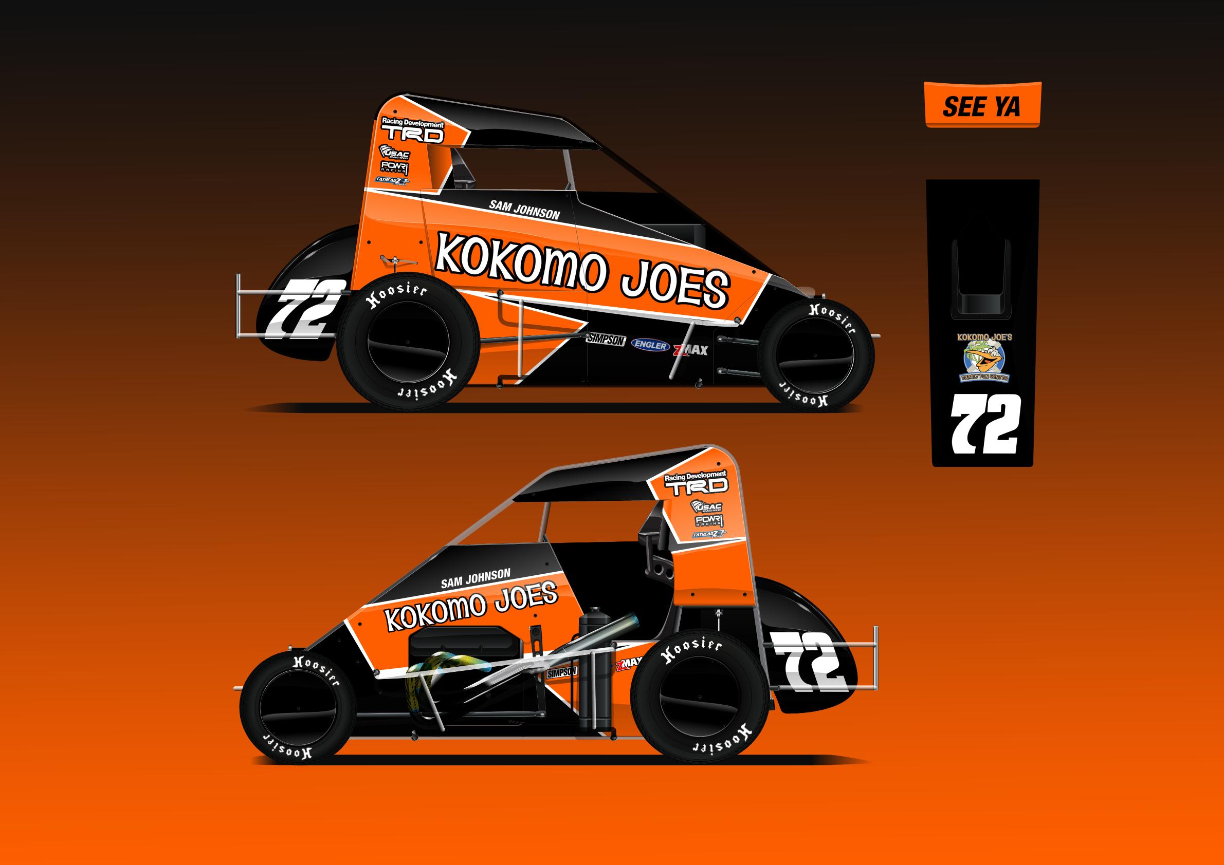 2022 Sam Johnson USAC Midget Concept (Custom Numbers) by Koleton ...