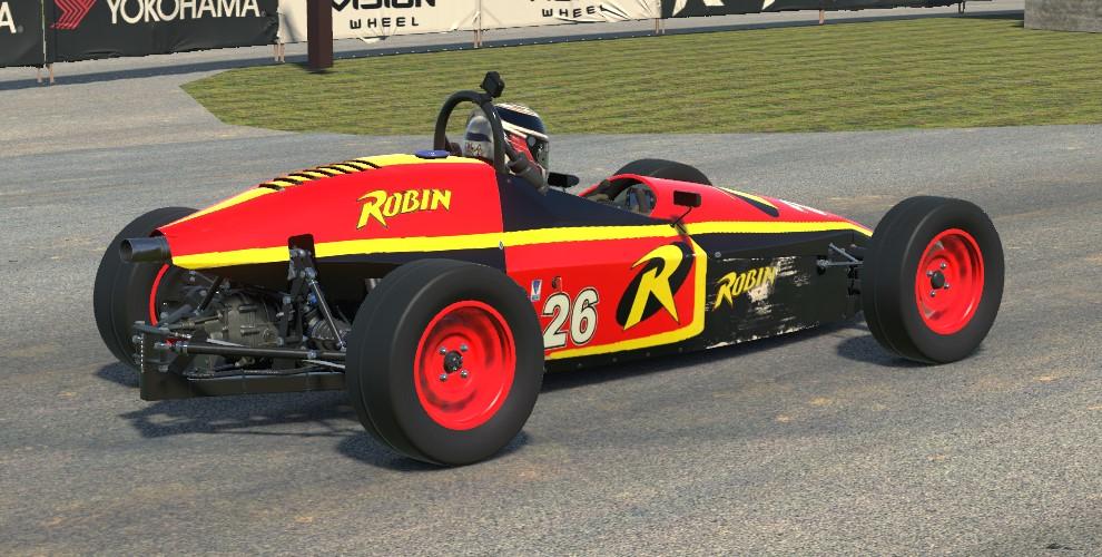 Robin Formula Vee by Mark B. - Trading Paints