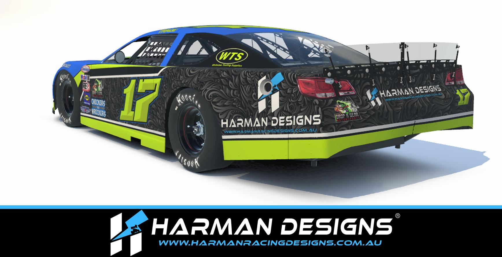 Drop A Gear team Super Late Model by Keegan Harman - Trading Paints