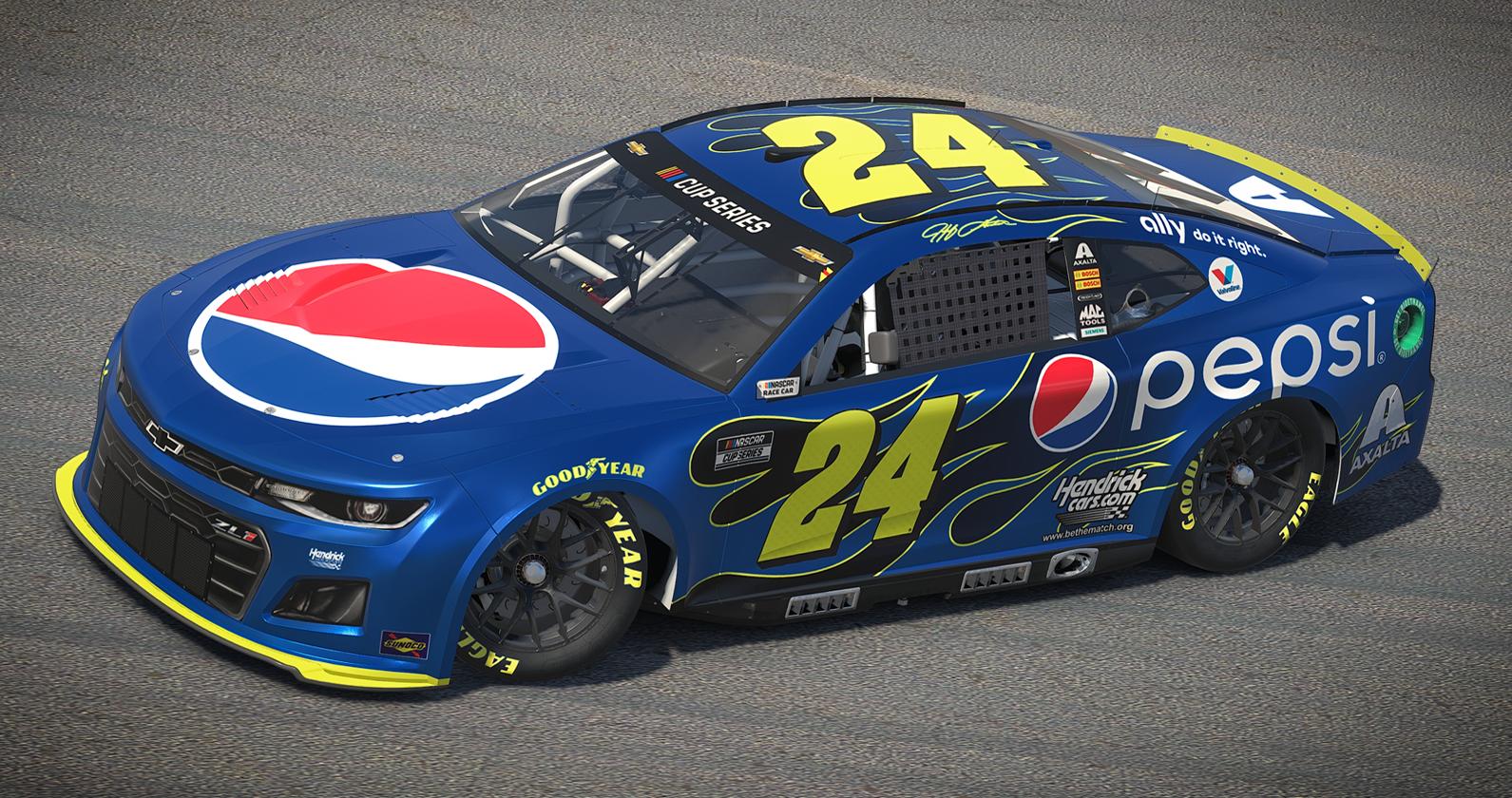 Jeff Gordon Pepsi 22 by James Collins - Trading Paints