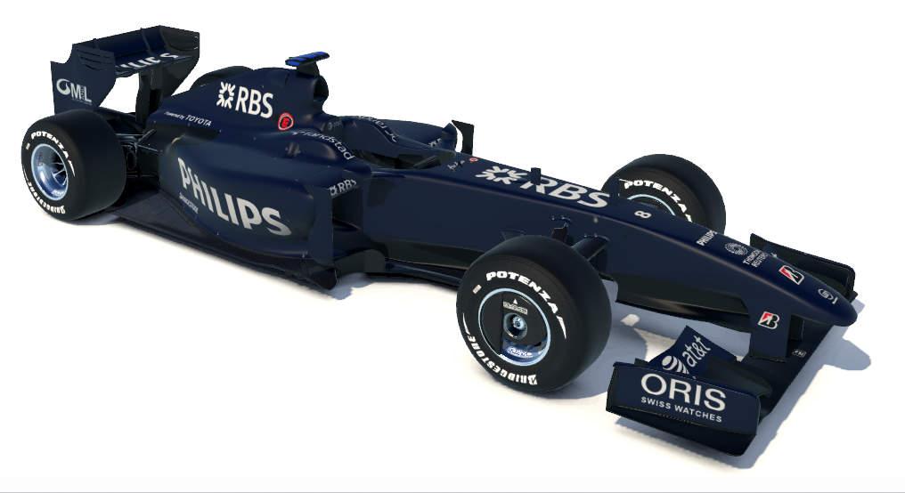 2009 Williams FW31 Test Livery by Paul V. - Trading Paints