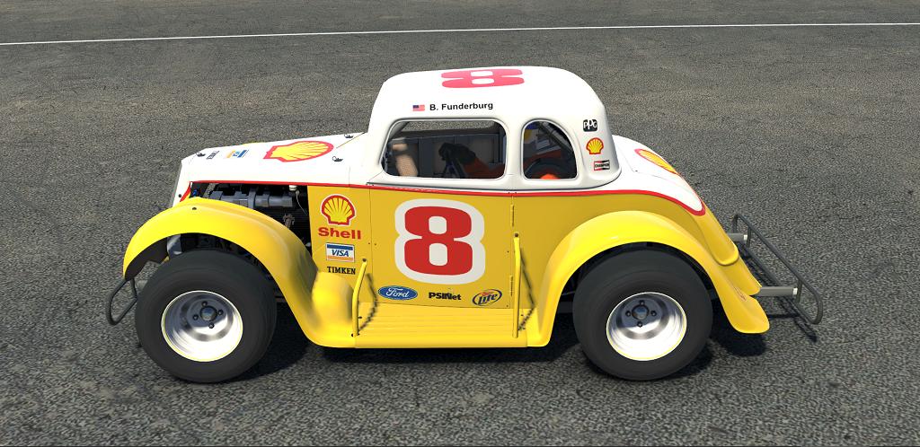 Shell 34 Ford by Bruce Funderburg - Trading Paints