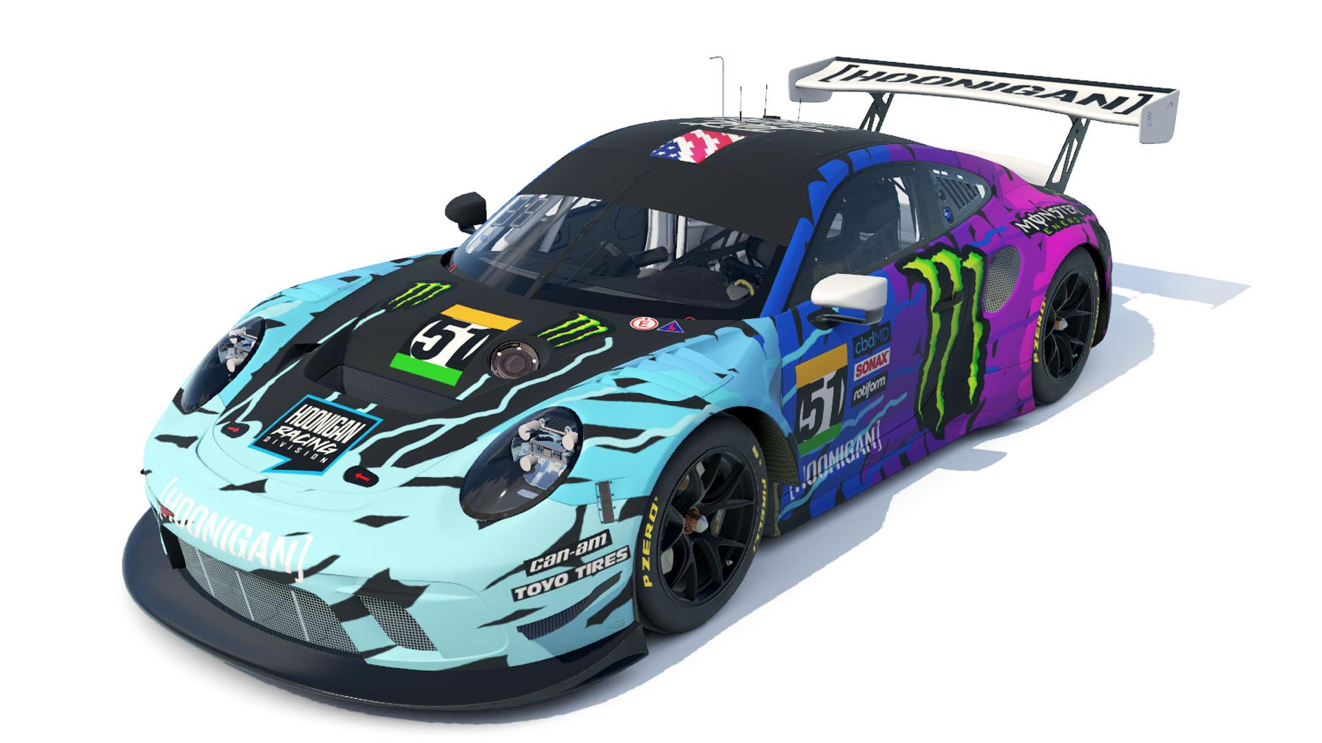 Porsche 911 GT3 R - Hoonigan 2021 by Max La Barack - Trading Paints