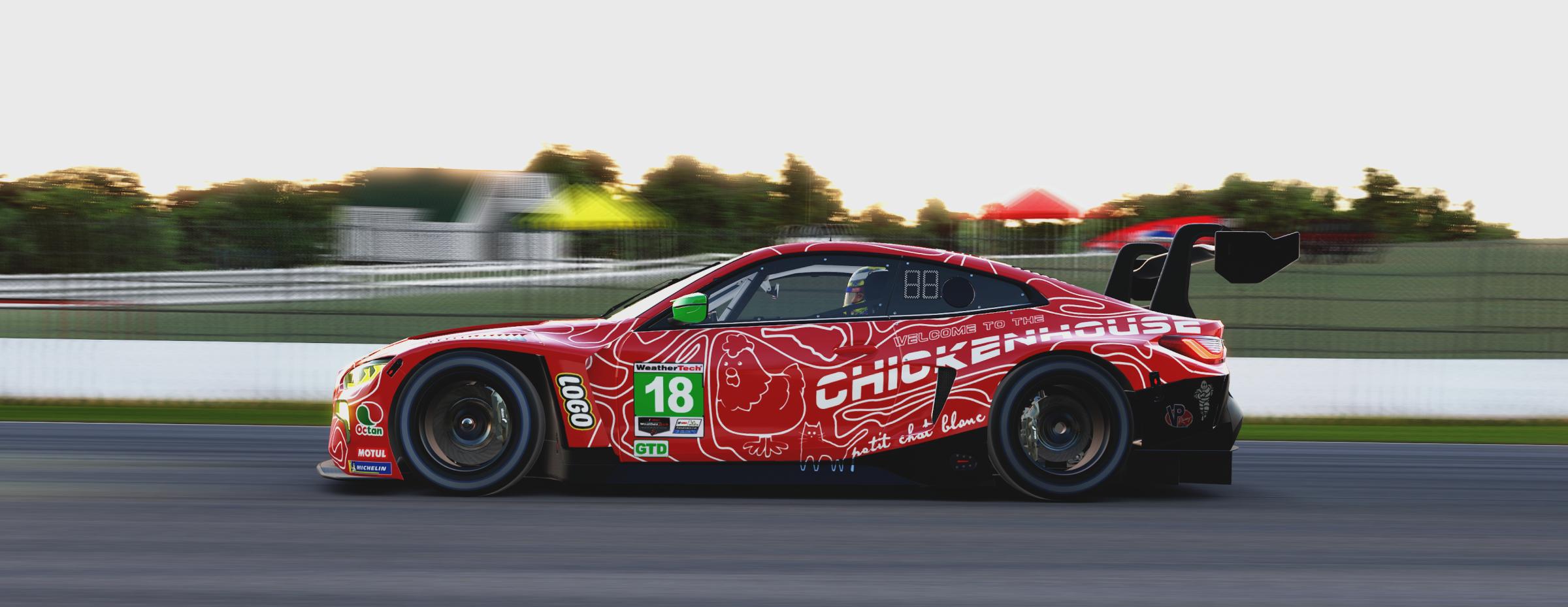 Scuderia Chickenhouse Red - IMSA by John Sedlak - Trading Paints