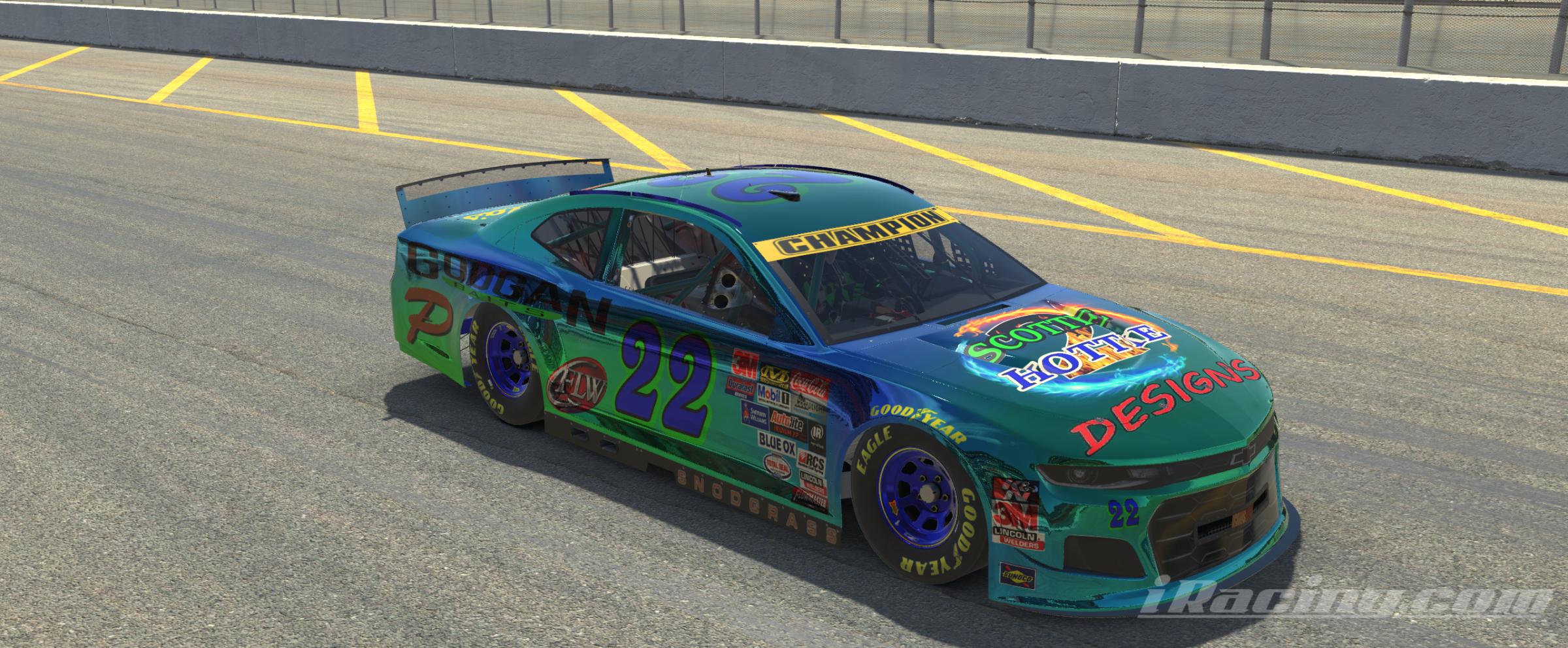 MY GREEN BLUE FIRE new by Scott Snodgrass - Trading Paints