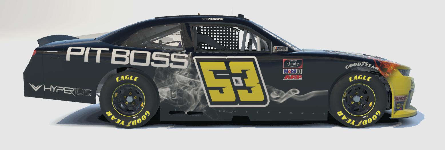 Bill Hales Pitboss Xfinity Camaro 53 by Steven Ayers Jr - Trading Paints