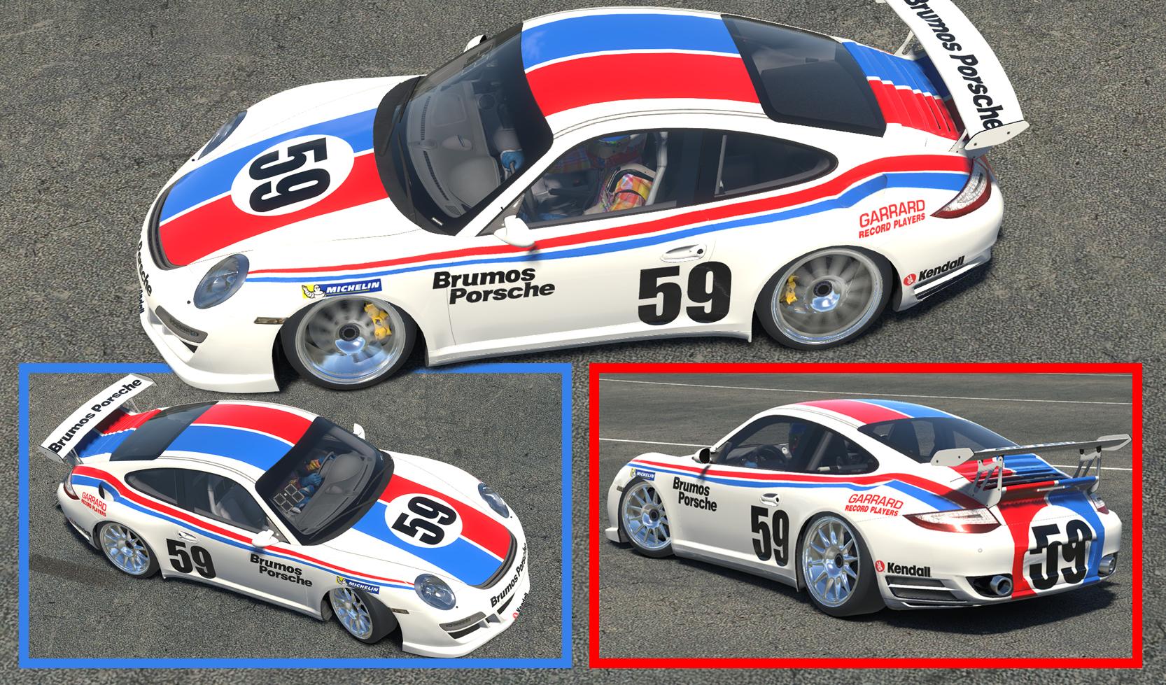 Ruf RT12R Brumos by Clyde Coman - Trading Paints