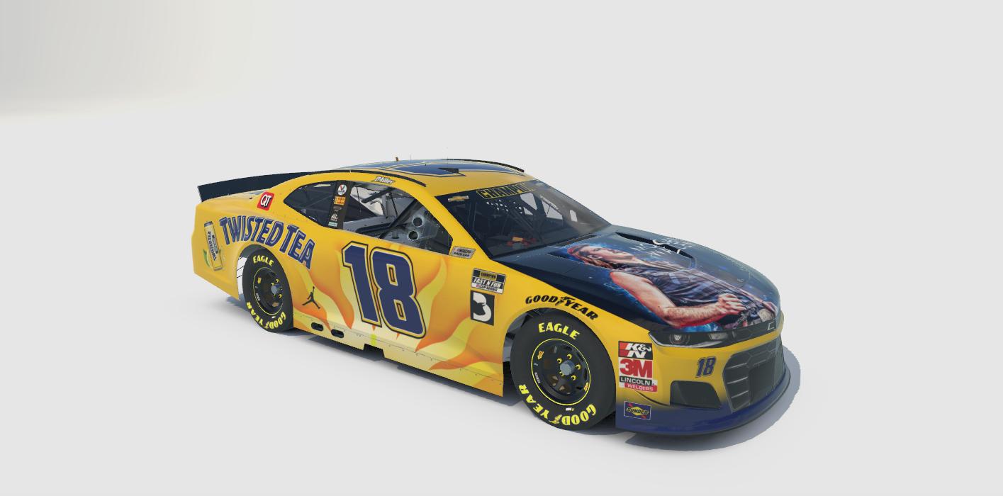 Morgan Wallen Twisted Tea Camaro ZL1 by Jameson Miller - Trading Paints