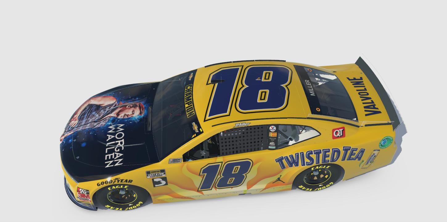 Morgan Wallen Twisted Tea Camaro ZL1 by Jameson Miller - Trading Paints