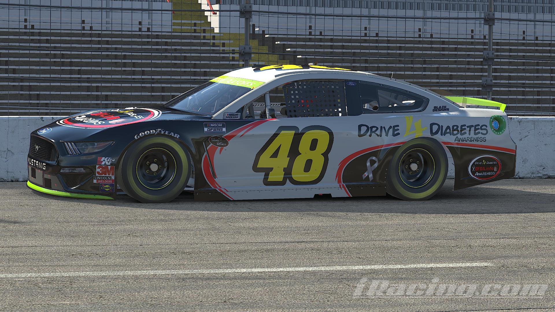 James Danforth #48 DFDA CTC FINAL 4 FORD MUSTANG by James D. - Trading ...