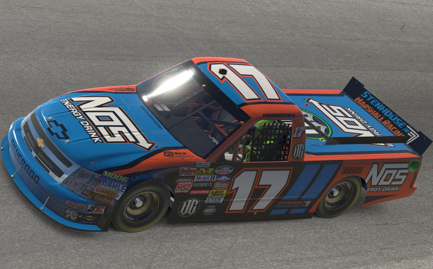 Stenhouse Jr Marshall Racing NOS Energy by Tyson Marcus - Trading Paints