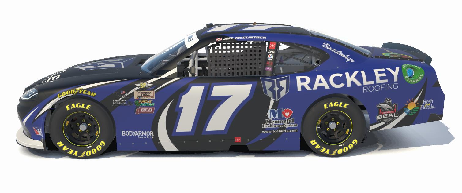 Jeffery McClintock 17 Rackley Supra by Dylan J. Baadte - Trading Paints