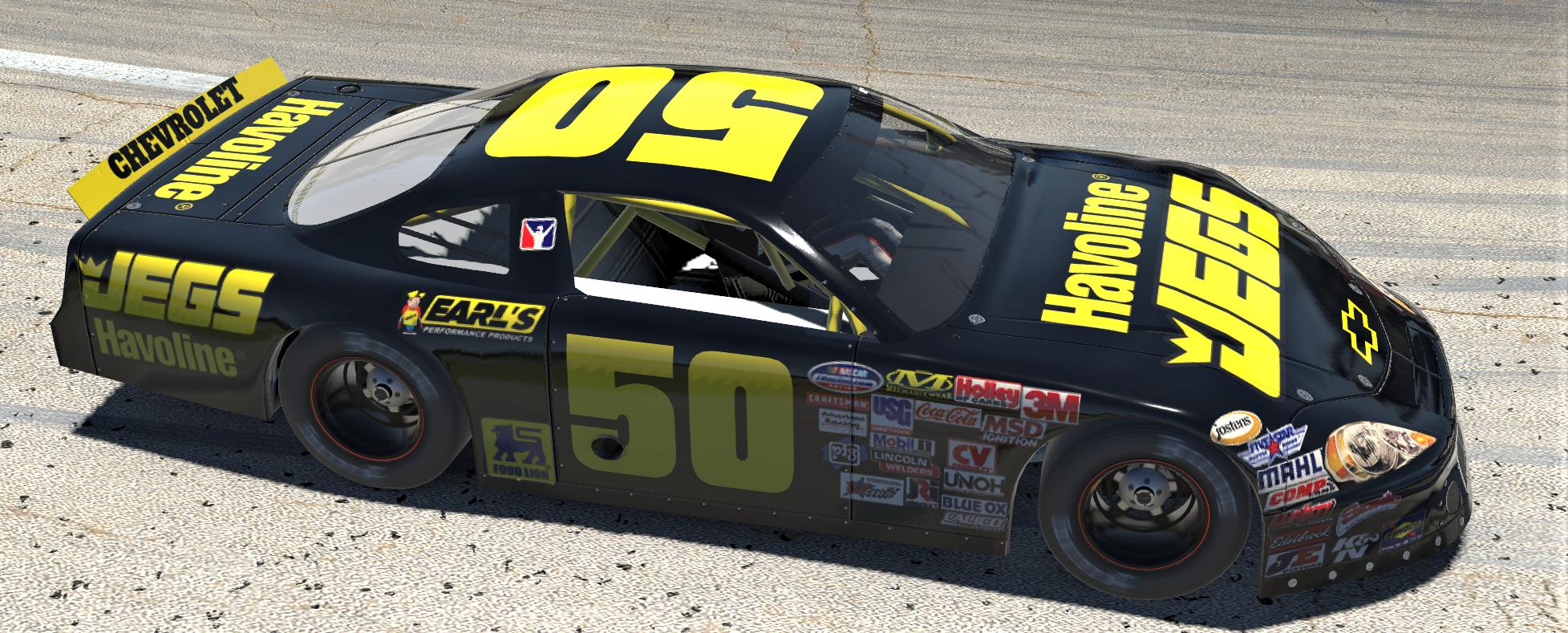 JEGS/VALVOLINE MONTE CARLO LATE MODEL by Christopher Rives - Trading Paints